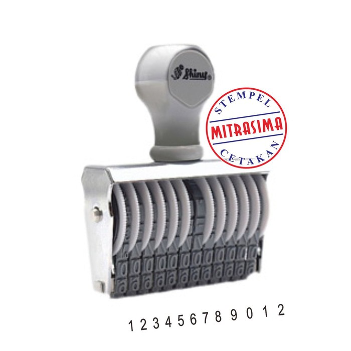 Shiny N-512 conventional Number Stamp | Shopee Malaysia