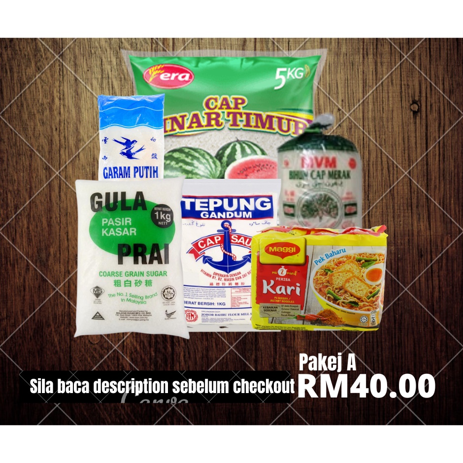 KOTAK MAKANAN BARANG DAPUR ASAS | Shopee Malaysia