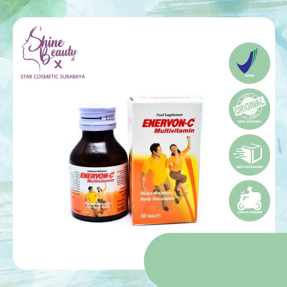Enervon C multivitamin vitamin 30's bottle | Shopee Malaysia
