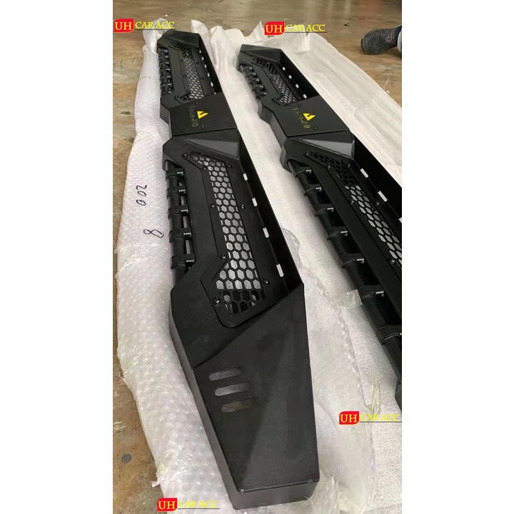 Nissan navara np300 pro 4x force v9 steel side door step running board ...