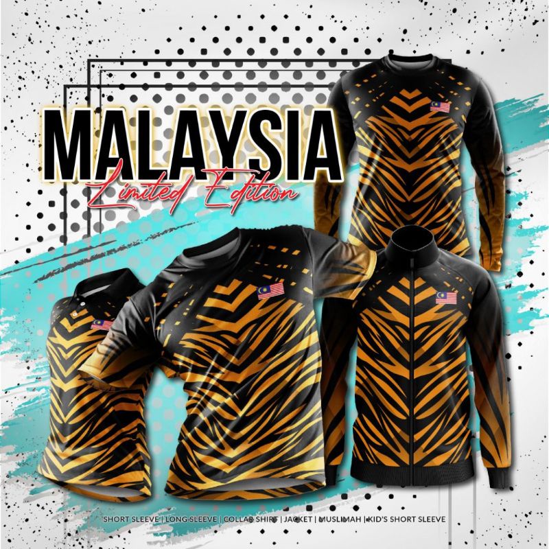 Jersey Harimau Malaysia Merdeka 2022 Limited Edition | Shopee Malaysia