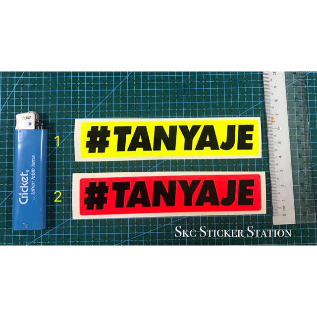 Sticker Cutting Overlapping #Tanyaje Ayat Perkataan ( pantulan ...