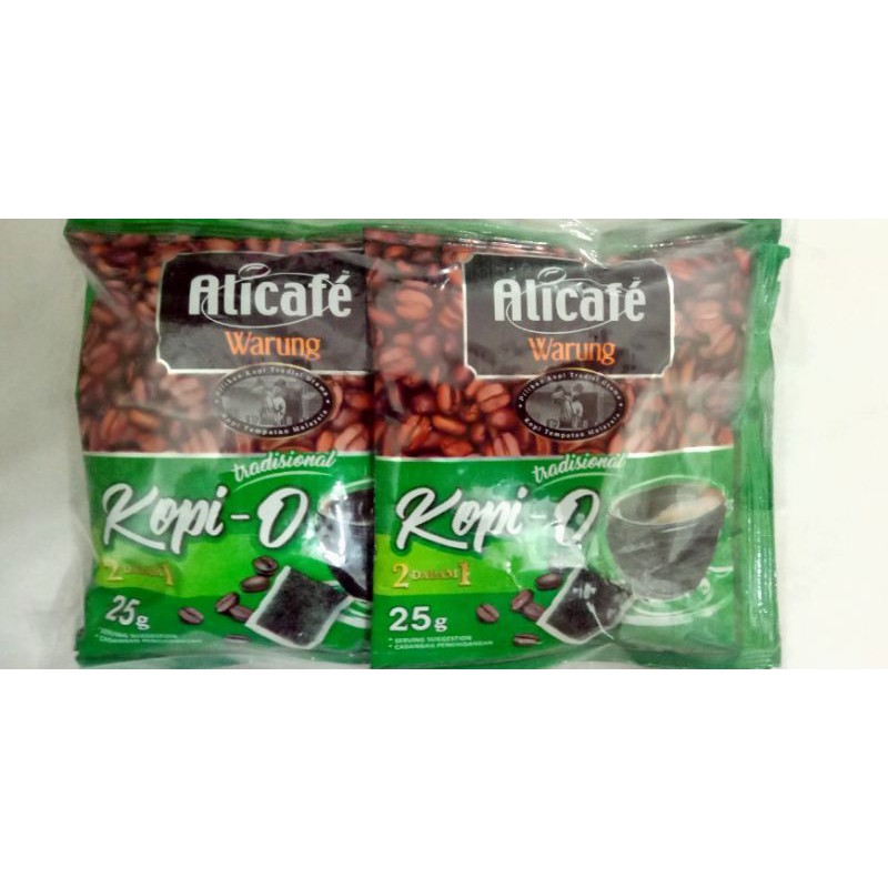 Power root Ali cafe Warung Kopi O, 4 sachet per pack | Shopee Malaysia
