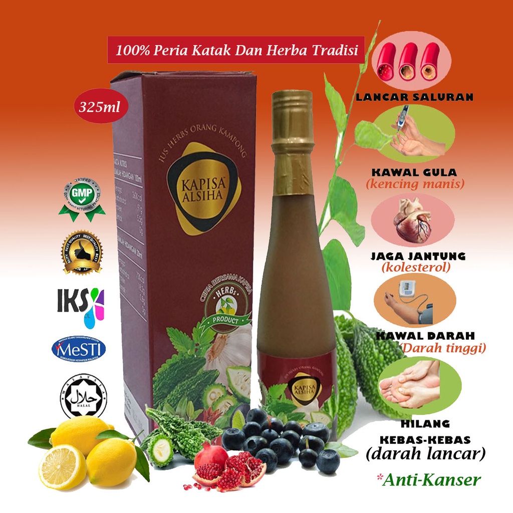 JUS PERIA KATAK BERSAMA HERBA TRADISI BERKESAN UNTUK PENJAGAAN ...