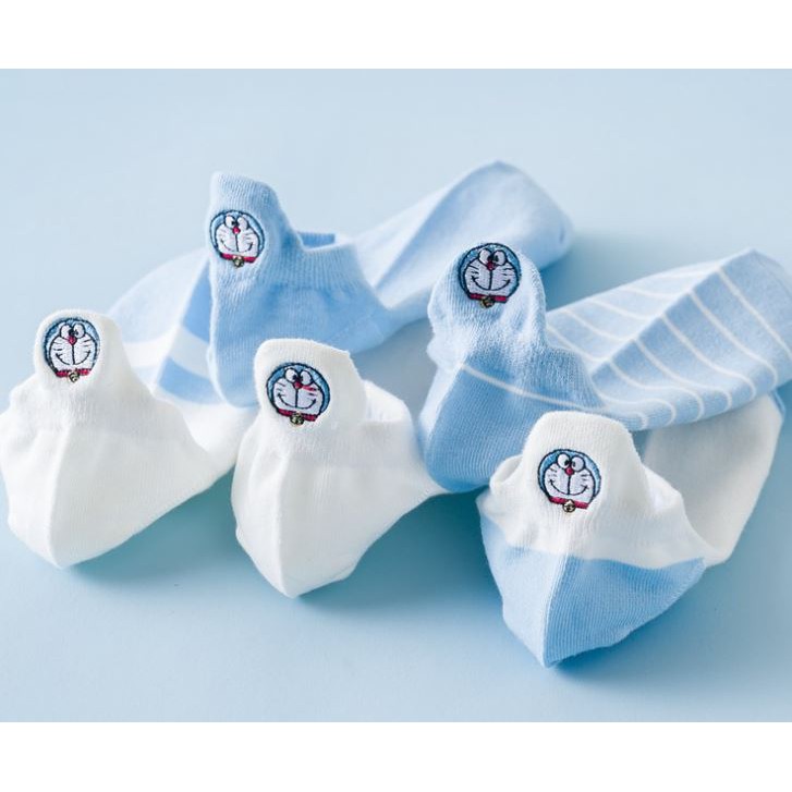 Ready Stock Invisible Doraemon Sock Cartoon Girl Cute Unisex Socks ...