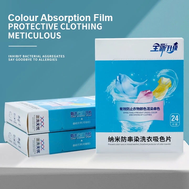 Ati-String Dyeing Laundry Papers Fabric Color Absorb Film Absorption ...