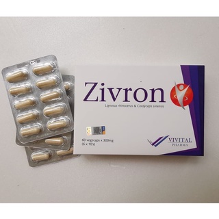 Zivron 300mg (Tiger Milk Mushroom & Cordyceps Sinensis) Vegecaps 10's ...