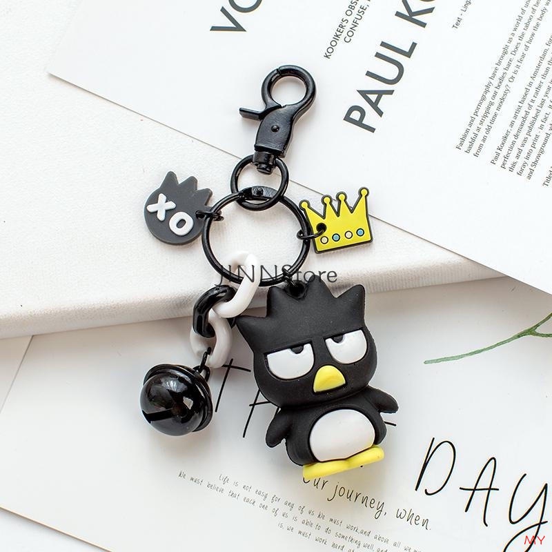 JINN Fashion Sanrio Cute Bad Badtz Maru Keychain Key ring Creative ...