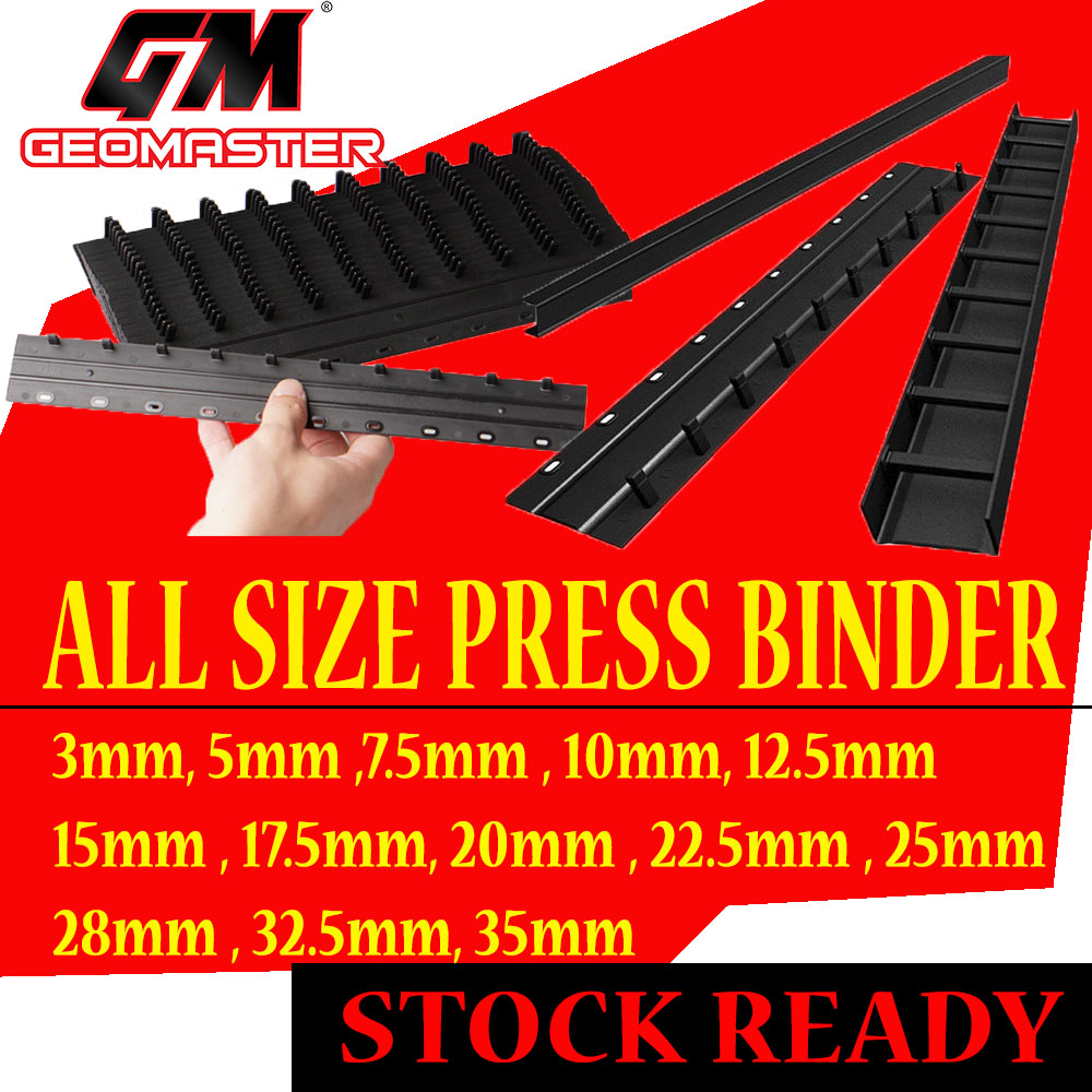 All Size Press Binder / Binding Strip / Lock Binder / Press Binding ...