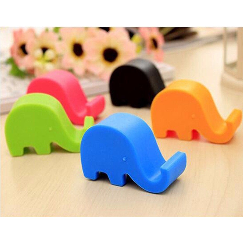 Cute Elephant Holder Mini Elephant Phone Stand Portable Tablet ...