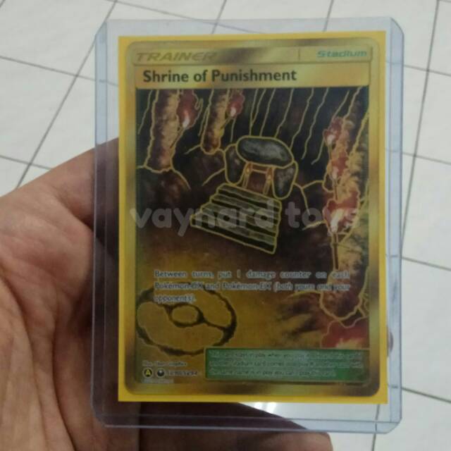 Pokemon tcg Cards pokemon rare shrine of punishment full art hidden ...