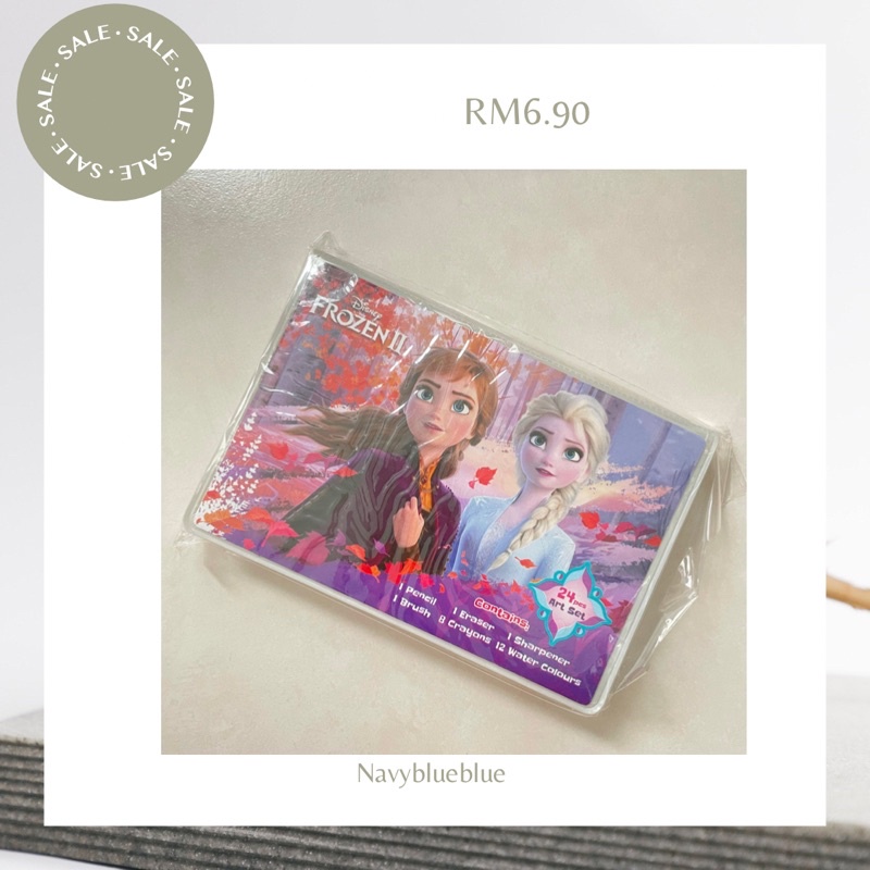 Frozen Art Set 24pcs(clearance) | Shopee Malaysia