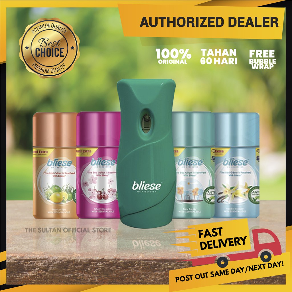 Bliesematic Air Fresheners Bliese Refill Pewangi Bliese Automatic Air ...