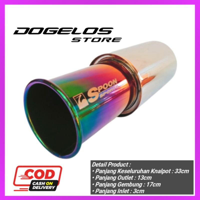 Spoon SPORT EXHAUST FOR Suzuki Carry, Honda Brio, Honda Jazz, Toyota ...