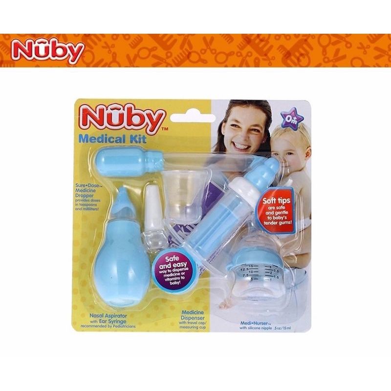Nuby Medical Kit Sure Dose Medicine Dropper Sets | Shopee Malaysia