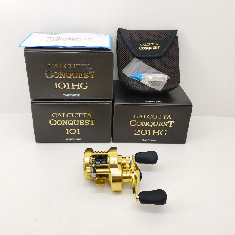 SHIMANO 21' 22' CALCUTTA CONQUEST 101/101HG/201HG/201XG BAITCASTING REEL | Shopee Malaysia