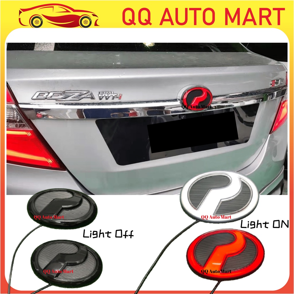 Perodua Aruz/Bezza/Alza/Myvi/Ativa Led Emblem/Logo With With Running ...