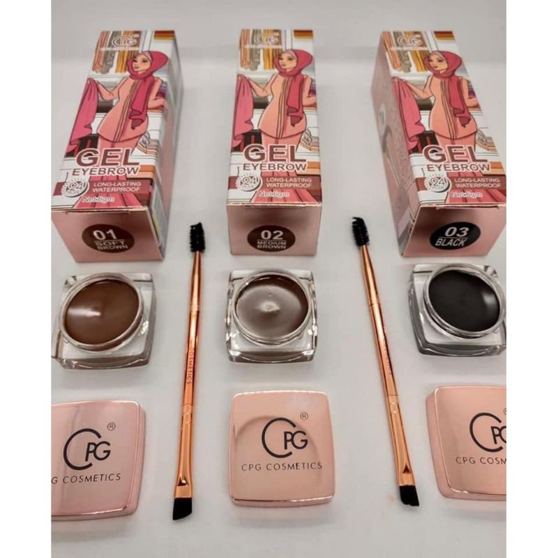 CPG EYEBROW GEL ROSE GOLD EDITION Soft brown | PGMall