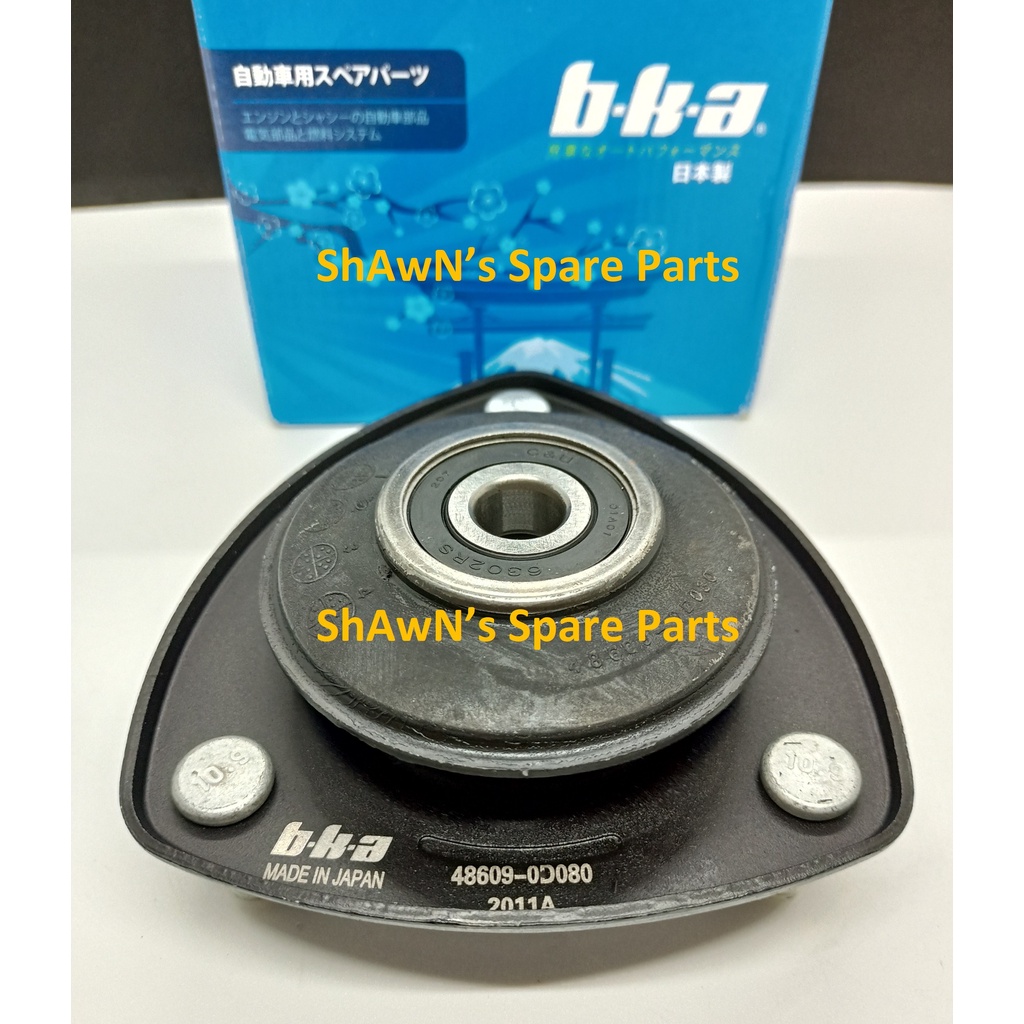 (1pc) BKA JAPAN Front Absorber Mounting Toyota Vios NCP42 2002-2007 AMT ...