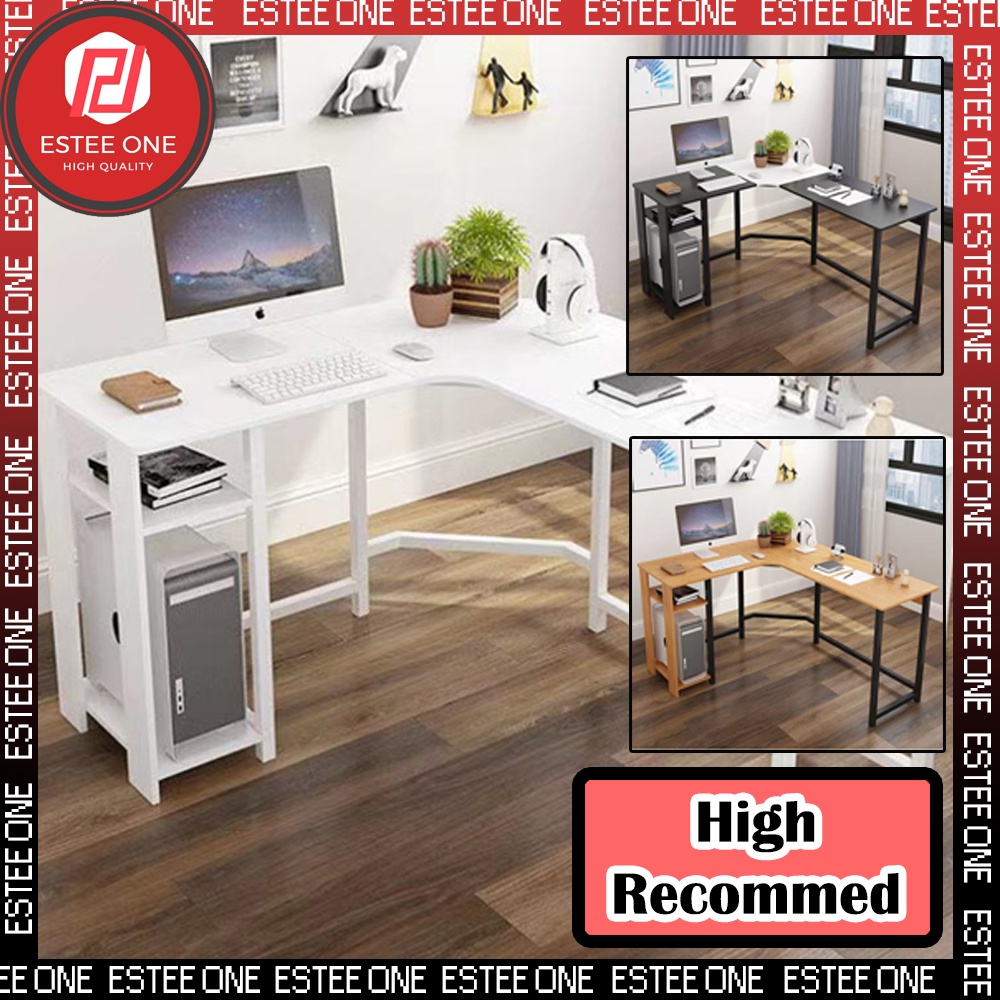 Computer Desk Modern Corner Desk Home Desktop Desk L-Shaped Table 2113 ...