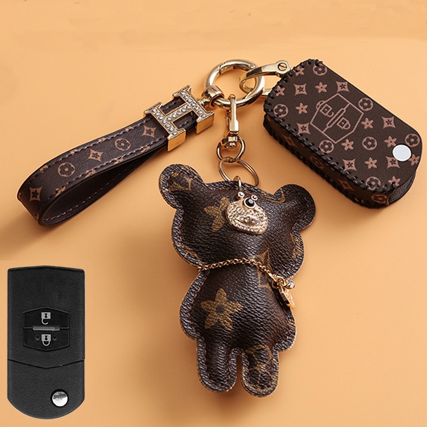 New for Mazda cx5 cx30 mx5 keyless remote control car key holster cover ...