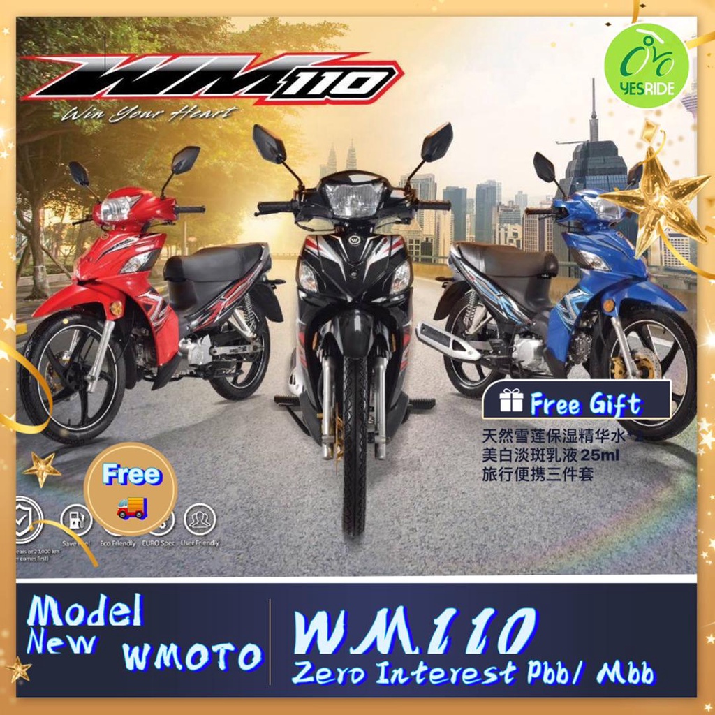 WMOTO WM110- motorcycle | Shopee Malaysia