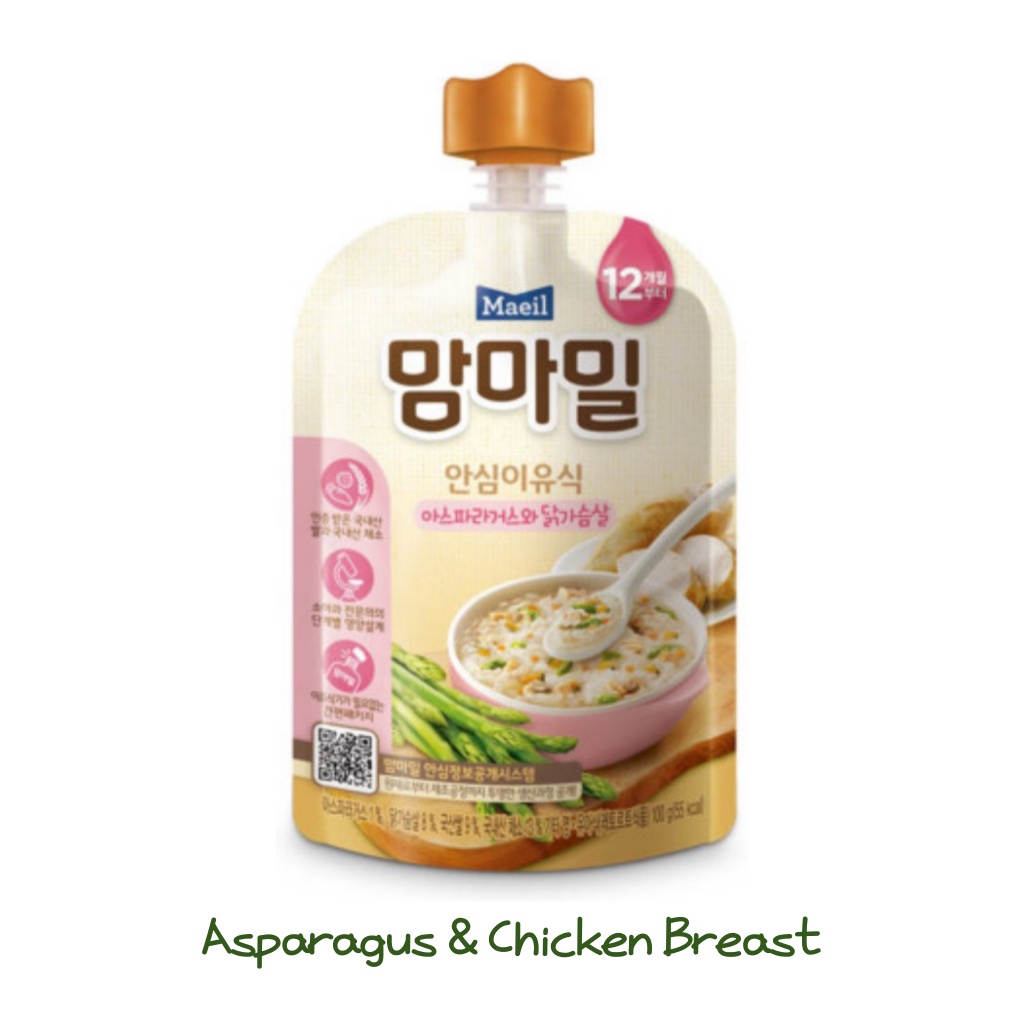 [Maeil] Mamma Meal Baby Food Puree/Porridge / Korean Baby Food Korean ...