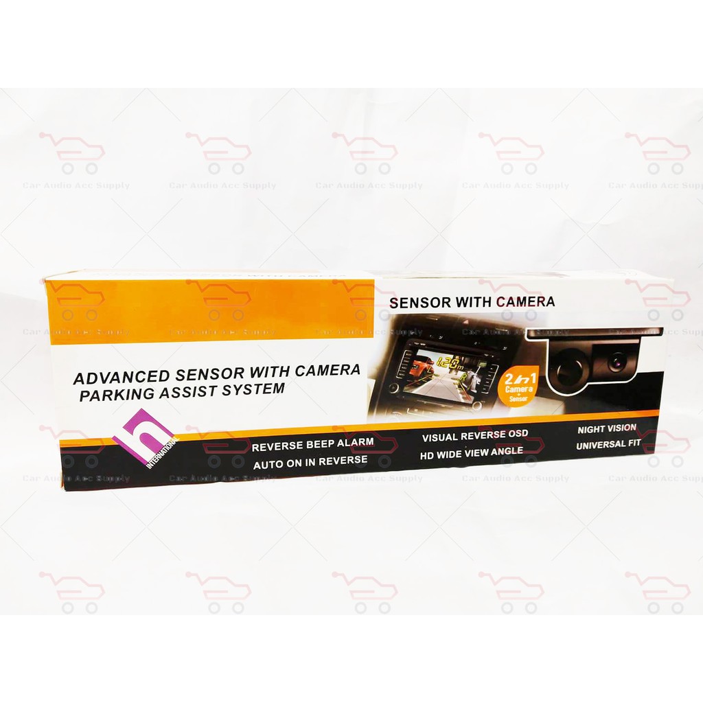 ADVANCED sensor with camera PARKING ASSIST SYSTEM 2 IN 1 | Shopee Malaysia