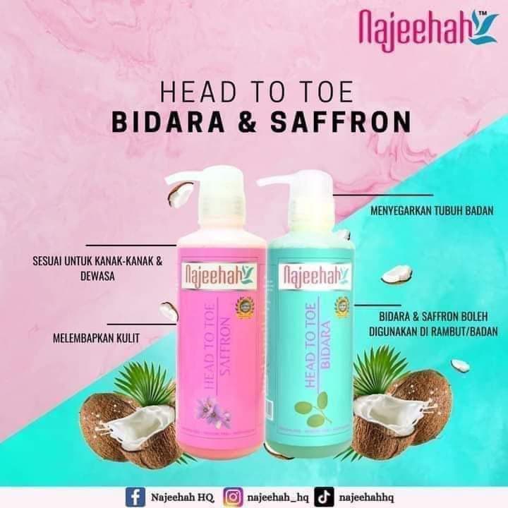 MANDIAN BIDARA & SAFFRON NAJEEHAH (HEAD TO TOE) | Shopee Malaysia