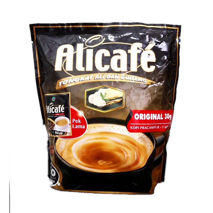 Alicafe Instant 5 in 1 Tongkat Ali & Ginseng Coffee (30gm x 20 sachet ...