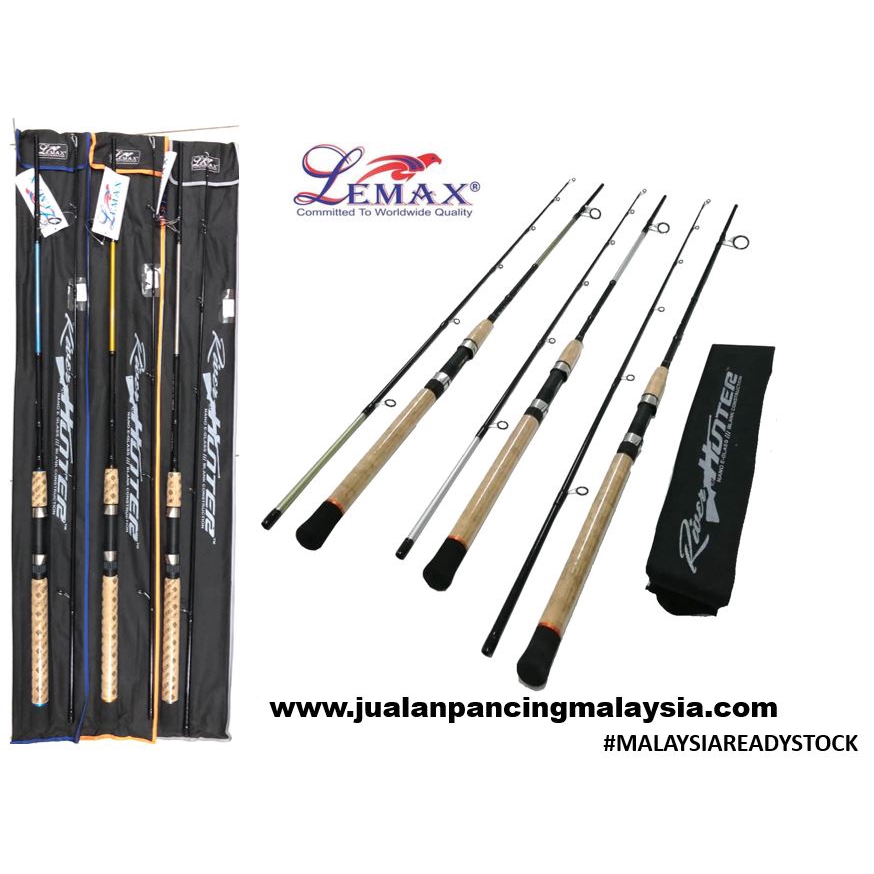 LEMAX JAPAN RIVER HUNTER SPINNING ROD | Shopee Malaysia