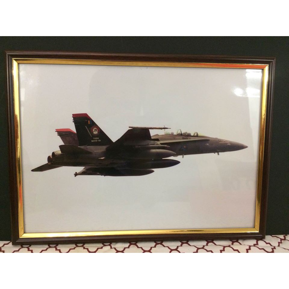 F/A-18D Hornet TUDM Poster A3 Size (Frame Not Included) | Shopee Malaysia
