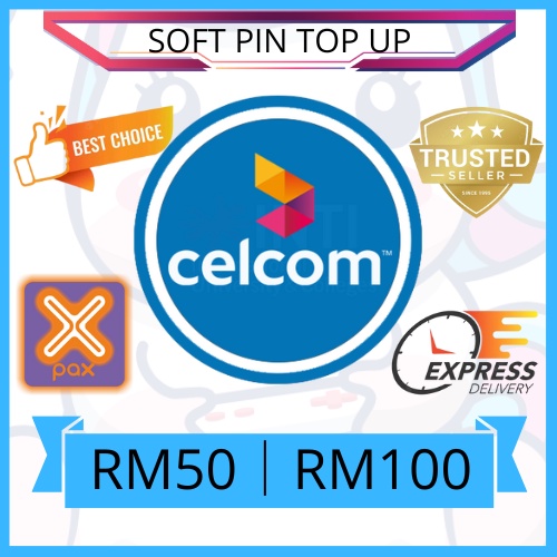 [FAST SREVICE] Celcom Soft Pin Instant Reload｜Pin Code Top Up｜RM 50 ...