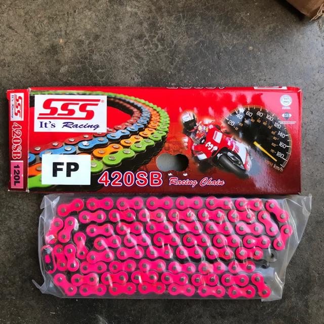 ROLLER CHAIN 420-120/428-120 COLOR SSS | Shopee Malaysia