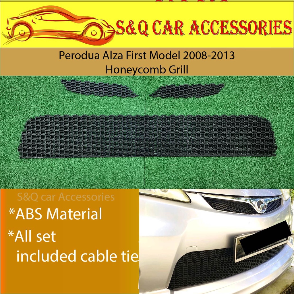 Perodua Alza First Model 2008-2013 Honeycomb Grill | Shopee Malaysia