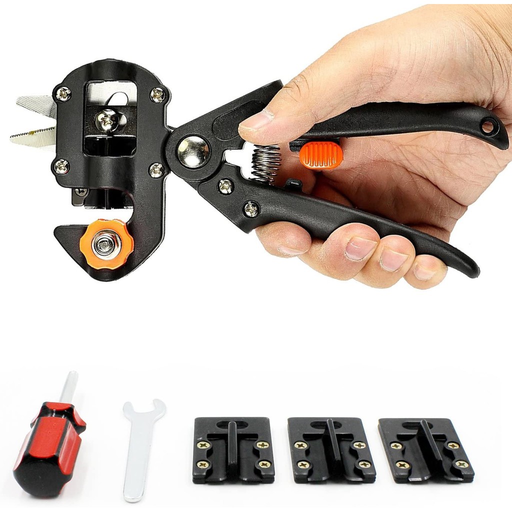Garden Grafting Tool Pruner Kit Set for Fruit Tree Grafting Plant ...