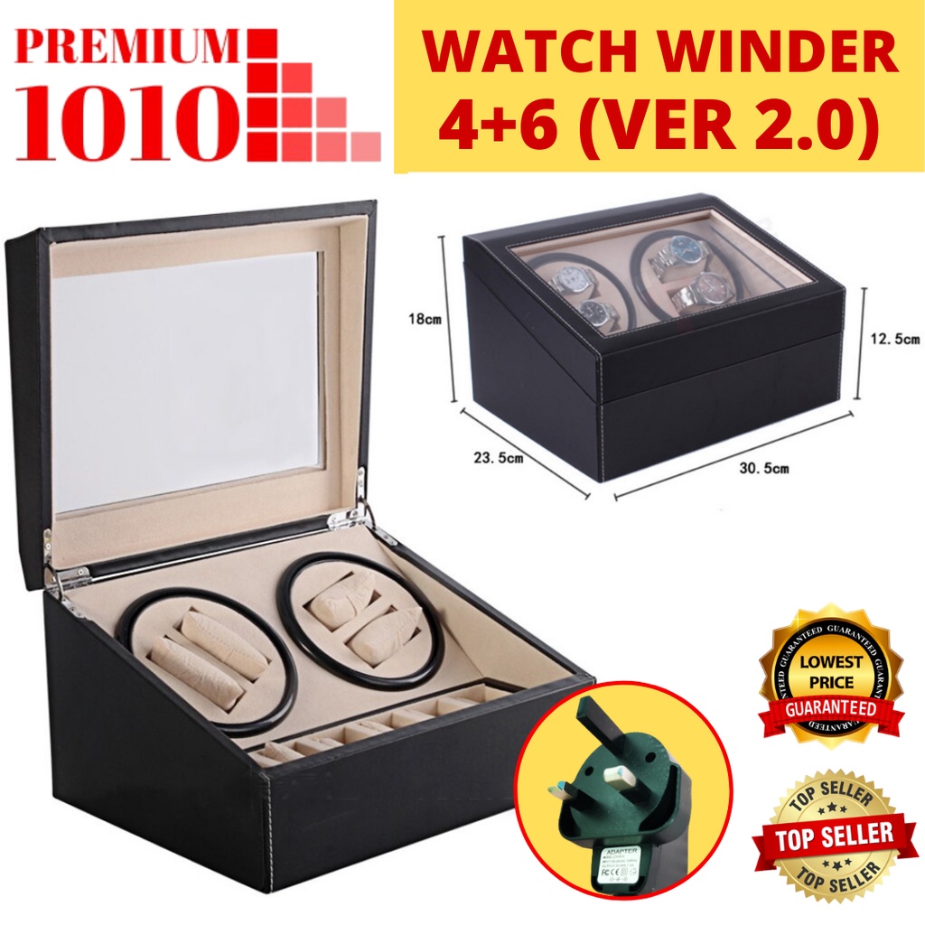 Watch Winder 4+0 4+6 2+0 1+0 Single Double Automatic Watch Rotating ...