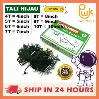 🔥READY STOCK🔥Tali Hijau Fail /Green String /Treasury Tag 100's per BOX ...