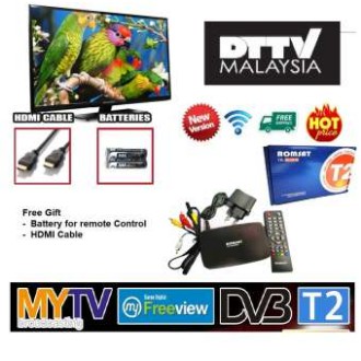 Dekoder TV Set Up Box Digital Receiver DVB-T2 Terrestrial | Shopee Malaysia
