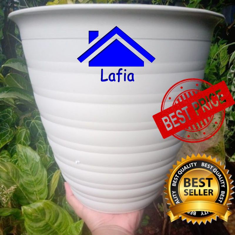 Large white 30 taper wasp pot Pasu Bunga Hiasan Pasu Bunga Besar ...
