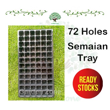 Ready Stock 72 Holes Tray Semaian/ Seedling Tray/ Bekas Semaian ...