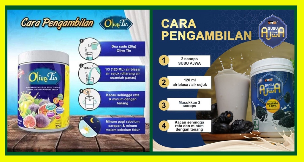 🔥Susu Kurma Ajwa Free Gift Neloco Original HQ Susu Olive Tin + Susu ...