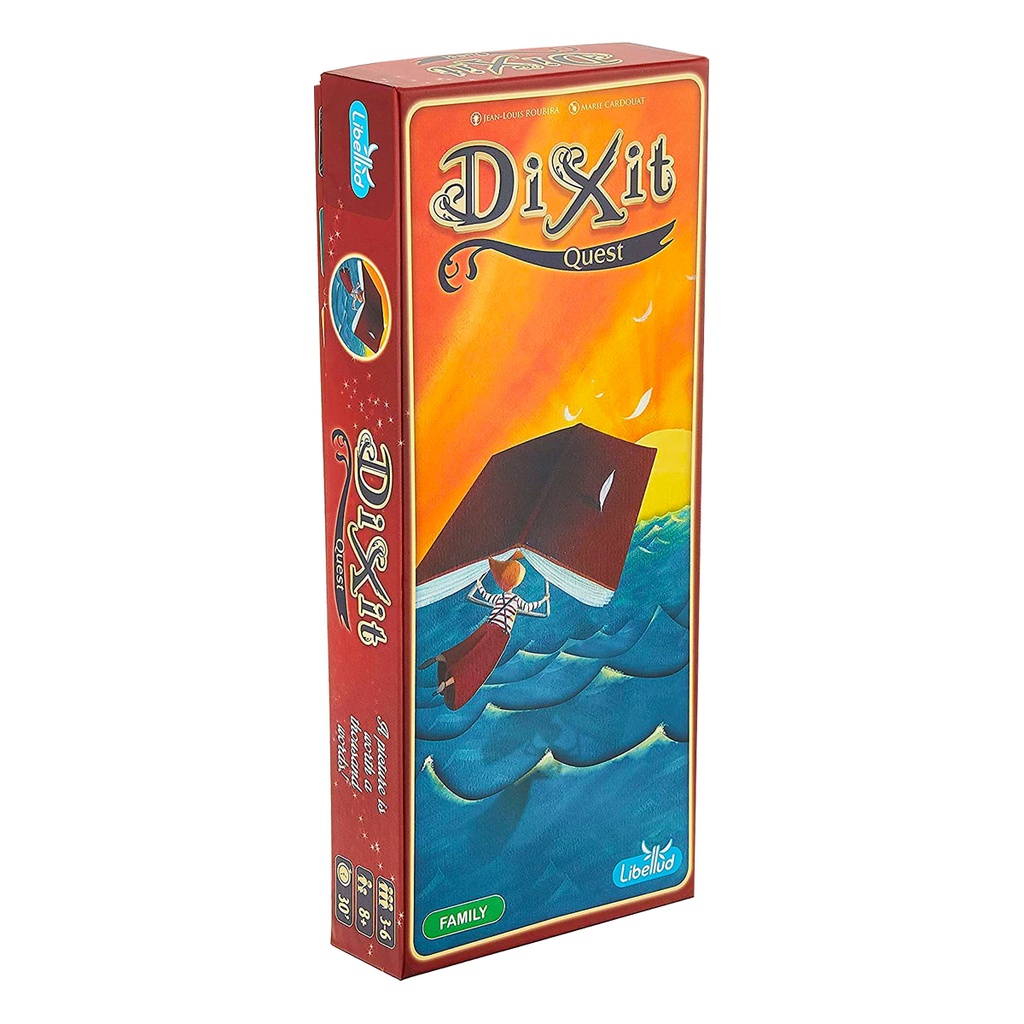 Dixit Base And Quest Expansion Board Game Fun Illustrated Cards Family ...
