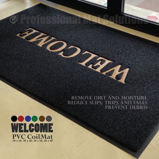 (Good Quality) WELCOME Mat Alas Kaki Lap Lapik Karpet Pintu Door Masuk ...