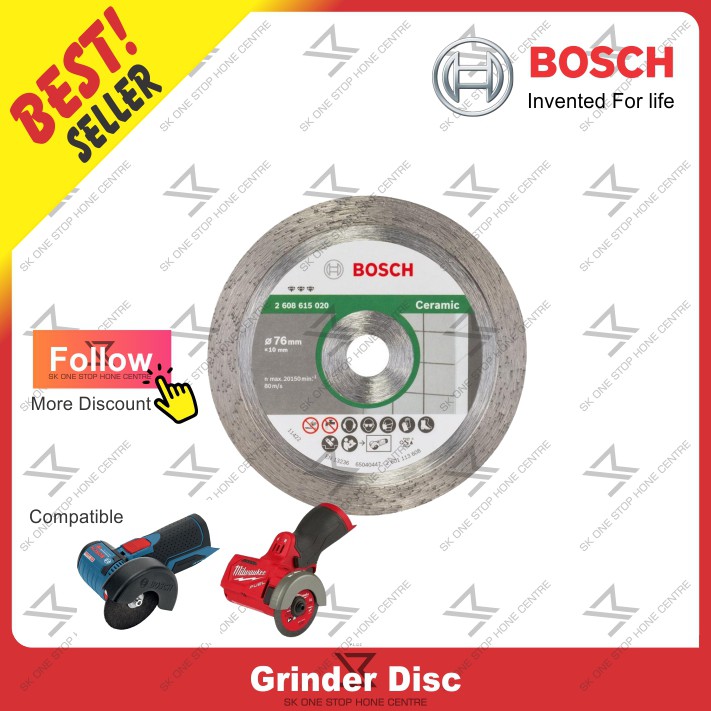 bosch carbide multi wheel Milwaukee / PTN Part GWS 10.8-76 12-76 V-EC ...