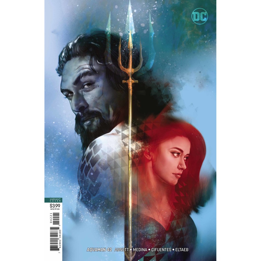 AQUAMAN #42 VARIANT COVER (DROWNED EARTH) JASON MAMOA | Shopee Malaysia
