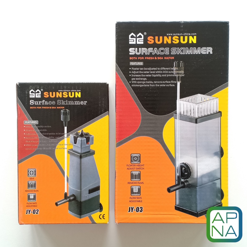 🐟 Sunsun Surface Skimmer for Aquarium Fish Shrimp Plant Tank Oil Bio ...