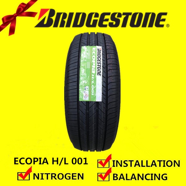 BRIDGESTONE ECOPIA H/L 001 tyre tayar tire (With Installation) 225 ...