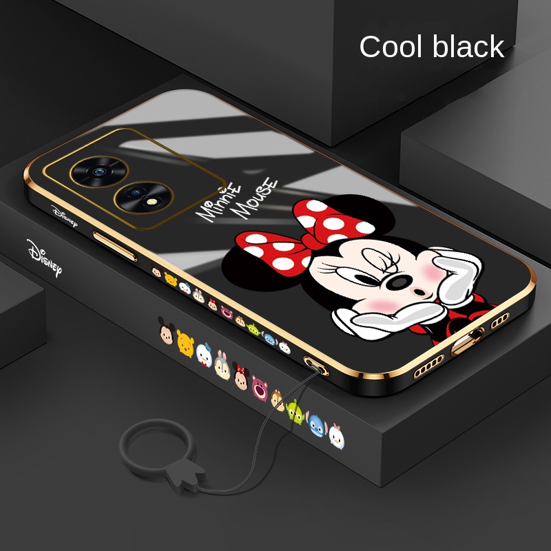 VIVO Y17s Y02t Y02s Y77 5G Y30 5G Y35 2022 Glossy Cute Minnie Mouse ...