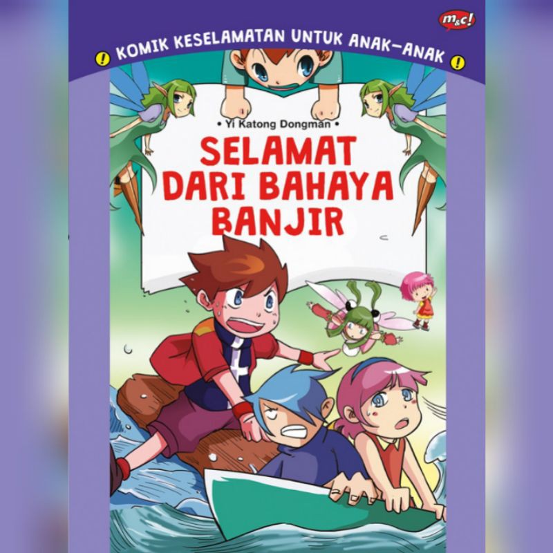 Safety Comics For Children: Save The Dongman Flood Yi Katong | Shopee ...